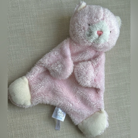 Baby Ganz | Toys | Baby Ganz Wuzzies Lovey Kitten Bg3928 Plush Pink Cat ...